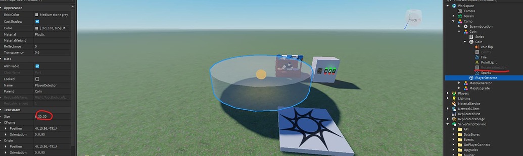 Run animation when player is in a range - Scripting Support - Developer ...