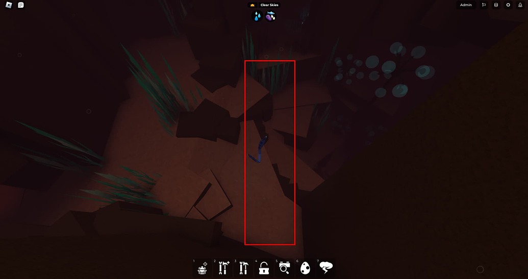 Client randomly loses water physics in blocks of deep terrain water ...