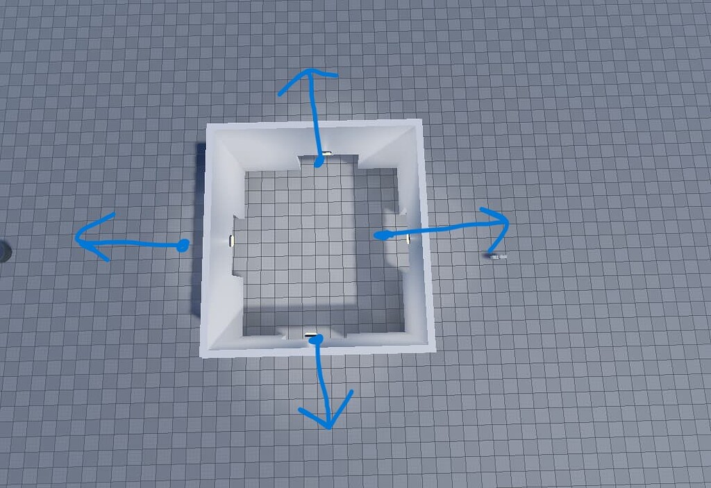 How to generate room in 4 direcions? - Scripting Support - Developer Forum | Roblox