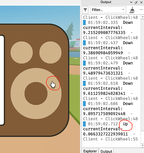 How to make TextButton work like iPod scroll wheel - Scripting Support - Developer Forum | Roblox