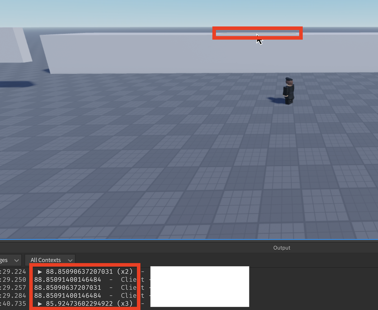 Code for detecting distance from SurfaceGui/BillboardGui doesn't work - Scripting Support ...