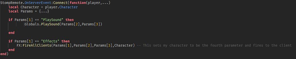 Parameter being set to nil in the middle of a script - Scripting Support - Developer Forum | Roblox