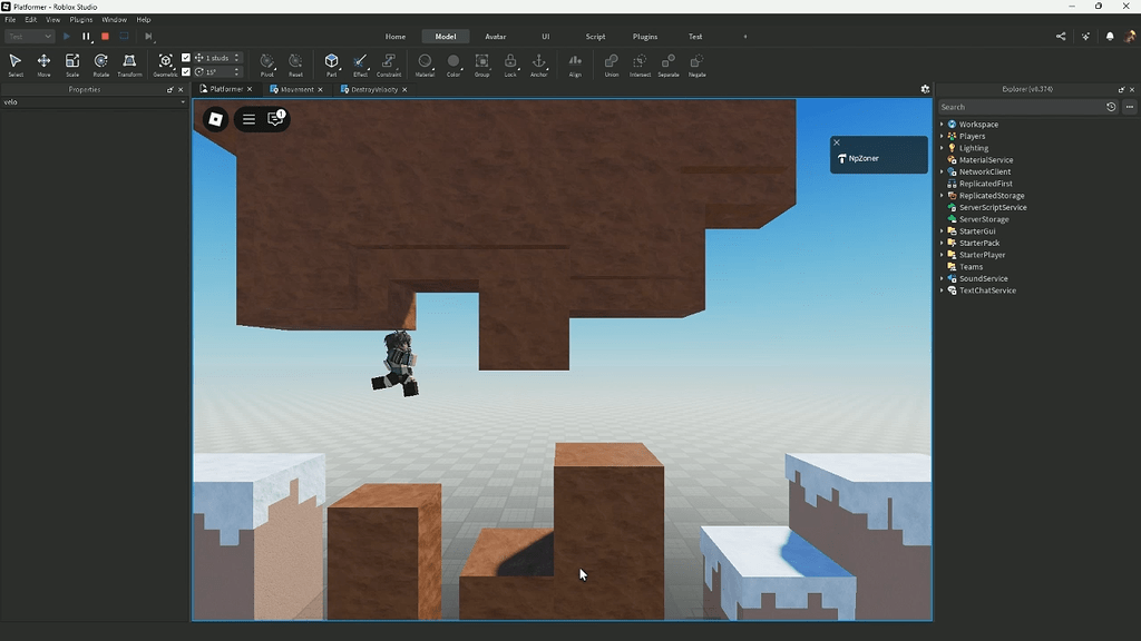 Linear velocity wall clip - Scripting Support - Developer Forum | Roblox