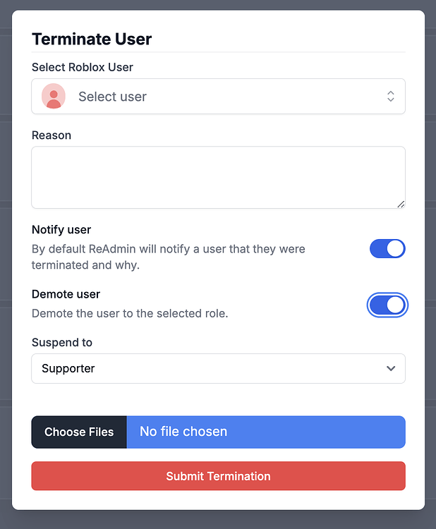 ReAdmin | Manage your Games, Staff, Activity & More - Community ...