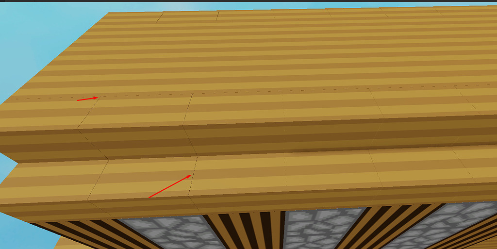 Black Lines between blocks? - Building Support - Developer Forum | Roblox