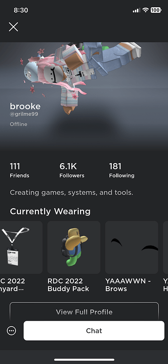 Unable to view all avatar items equipped on user profiles - Website ...