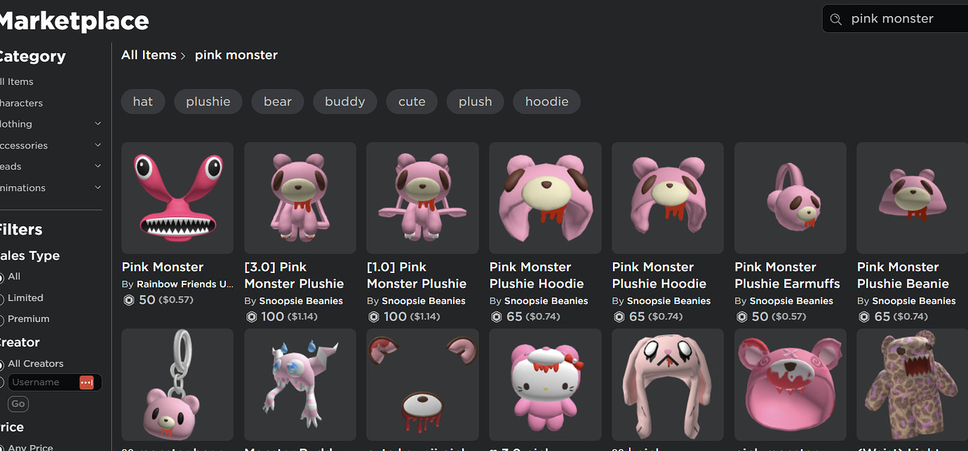 Discover outfits in Marketplace [Test] - Announcements - Developer ...