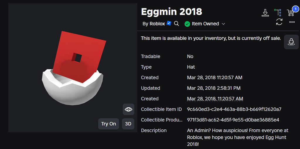 Eggmin 2018 Launcher doesn't use the Correct Egg - Catalog Asset Bugs ...