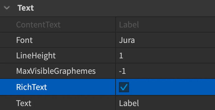 How Can I Make A Certain Part Of Text A Specific Color Scripting Support Developer Forum 8282