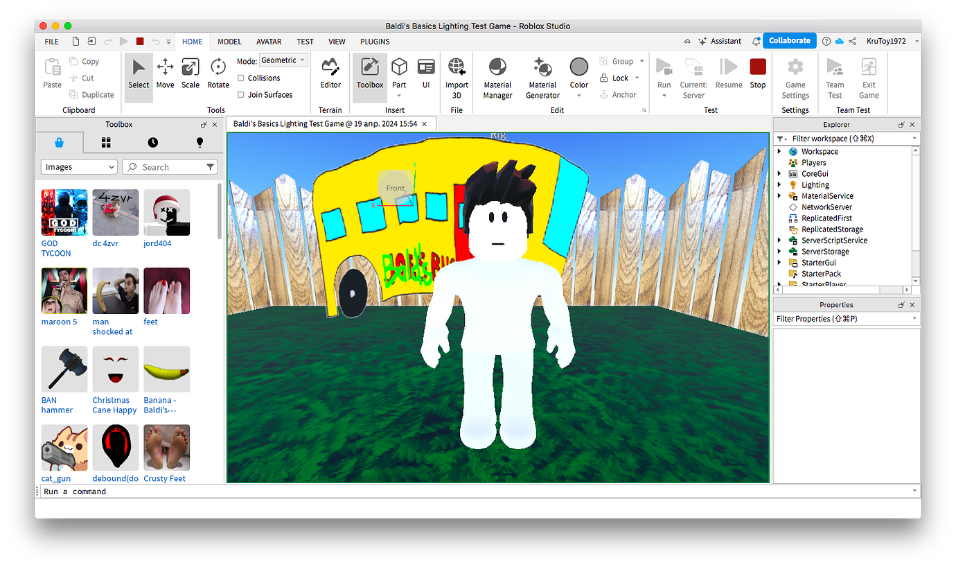 How can I make a lighting like in Baldi's Basics Plus? - Scripting ...