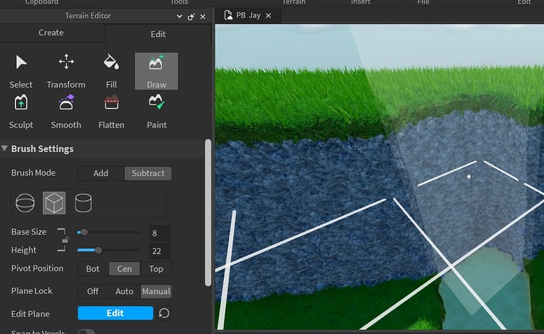 Add Rotation to Terrain Selection & Cube Brush Setting - Engine ...