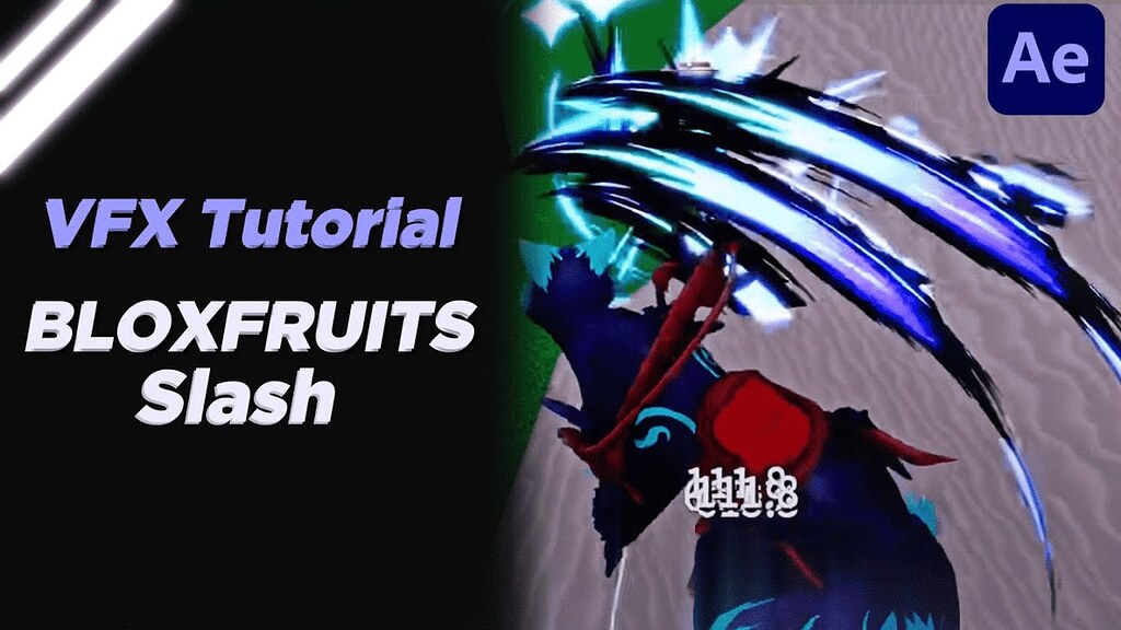 After Effects: BloxFruits Slash VFX Tutorial - Community Tutorials - Developer Forum | Roblox