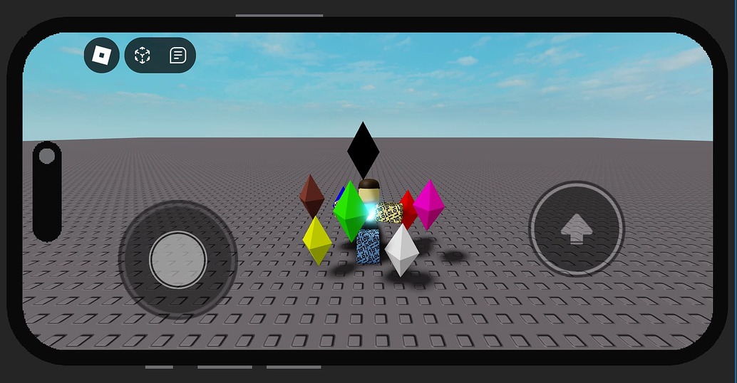 Jump Button and Thumbstick sized & positioned wrong in mobile emulator ...