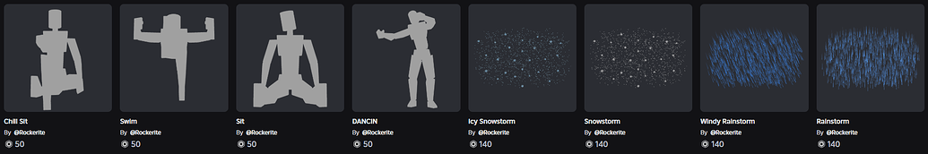 UGC Emotes do not Appear in Profile Store - Roblox Application and ...