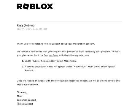 Wrongly banned - creating or using an account to avoid an enforcement ...