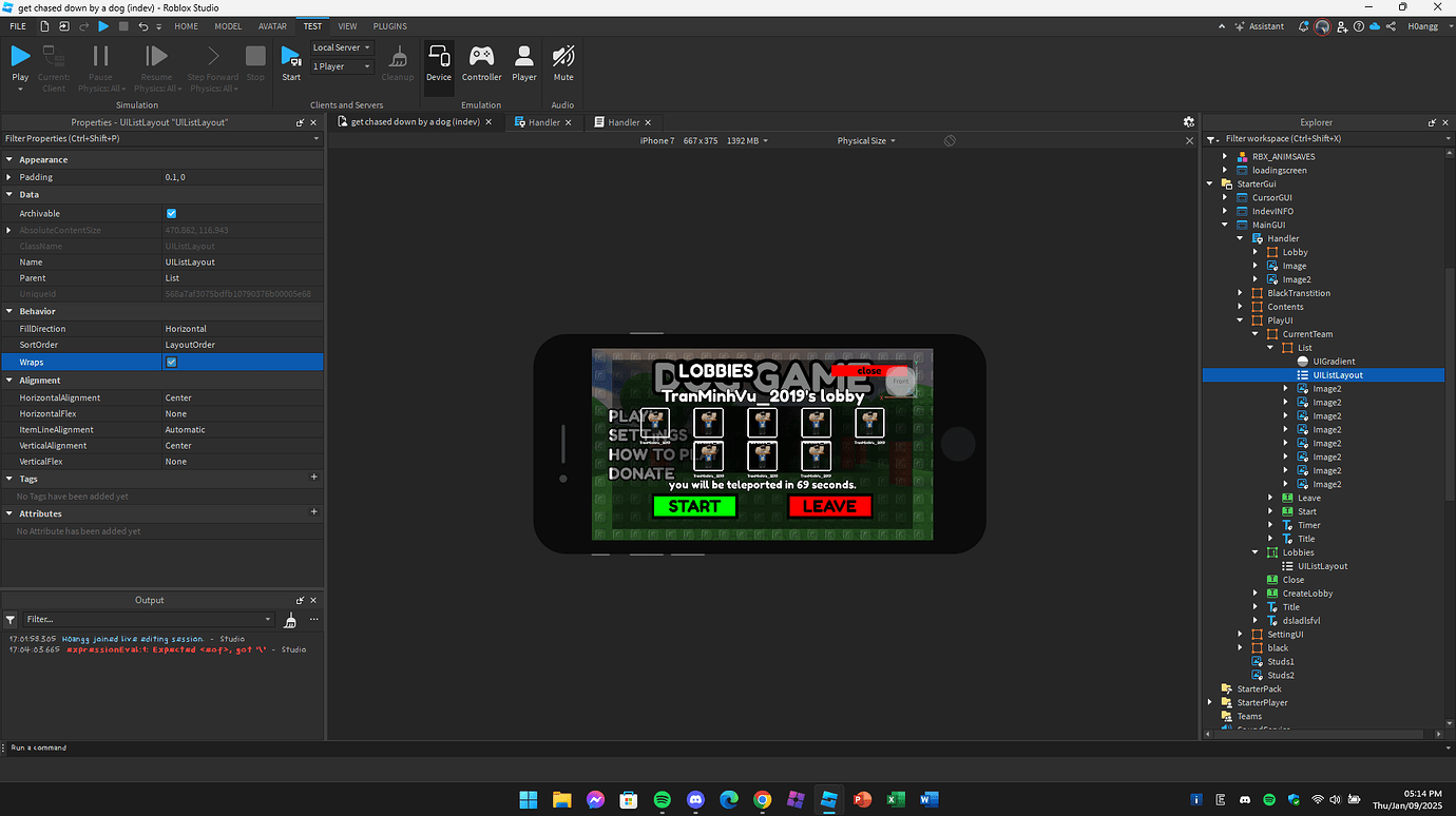 How to make an ui list layout have multiple rows - Art Design Support - Developer Forum | Roblox