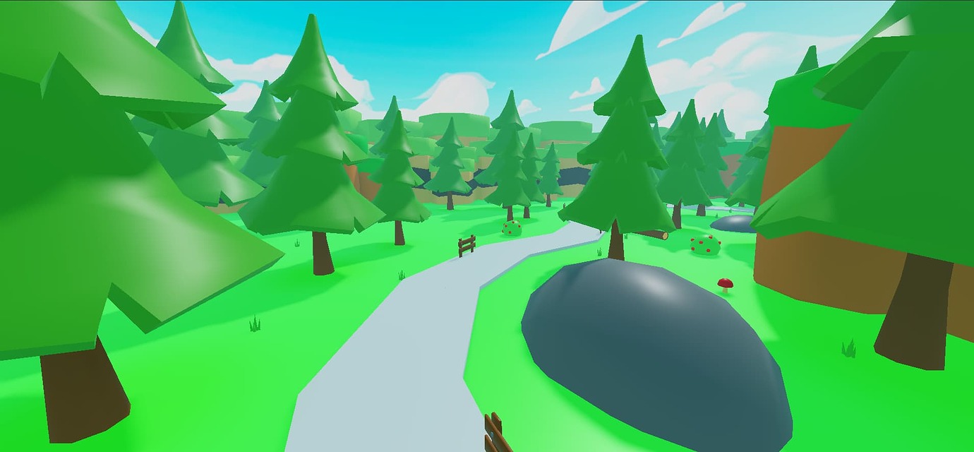 Improvements for my low poly forest map based on your feedbacks ...