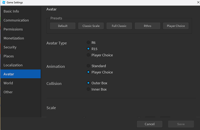 R6 Players can play in R15 game only - Scripting Support - Developer Forum | Roblox