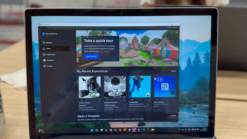 Studio has rendering issues on start page (flickering) - Studio Bugs - Developer Forum | Roblox