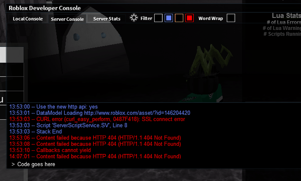 Overall Delay in DataStore and Sounds (also with Weird Error) - Engine Bugs - Developer Forum ...