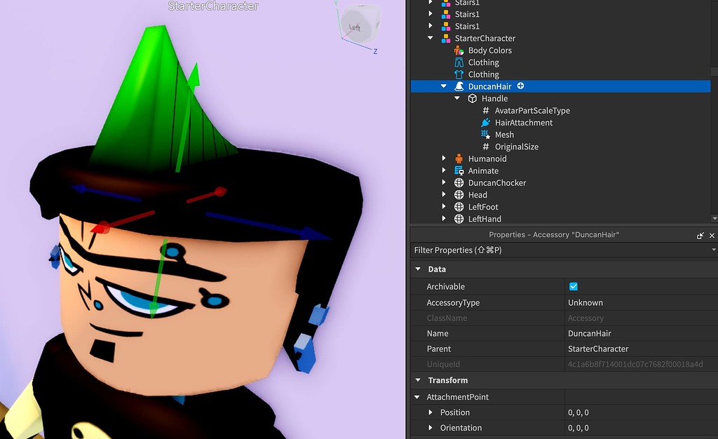 How to fit custom accessories to the characters - Platform Usage ...