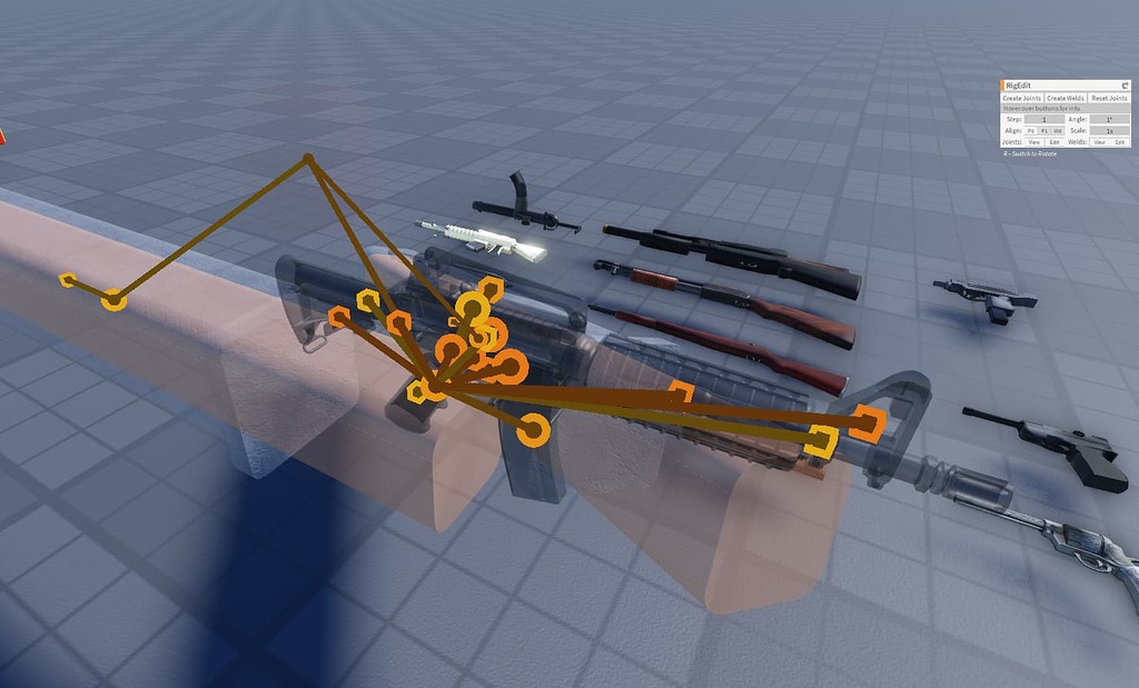 Issue on Loaded Animation - Motor6D Parts not moving - Art Design ...