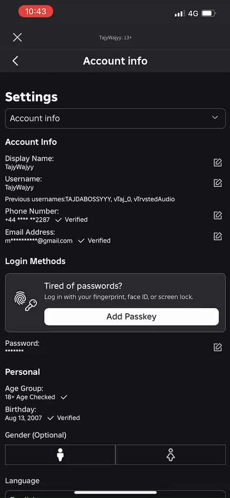 Roblox removed my verification badge, and keeps changing my display name - Platform Usage ...