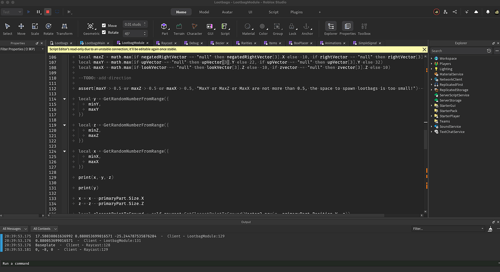 Roblox Studio randomly does not stop the play test and you cannot test ...