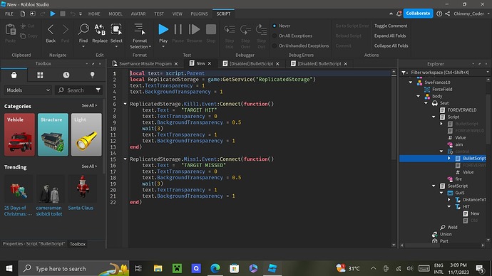 Text Not Appearing - Code Review - Developer Forum | Roblox