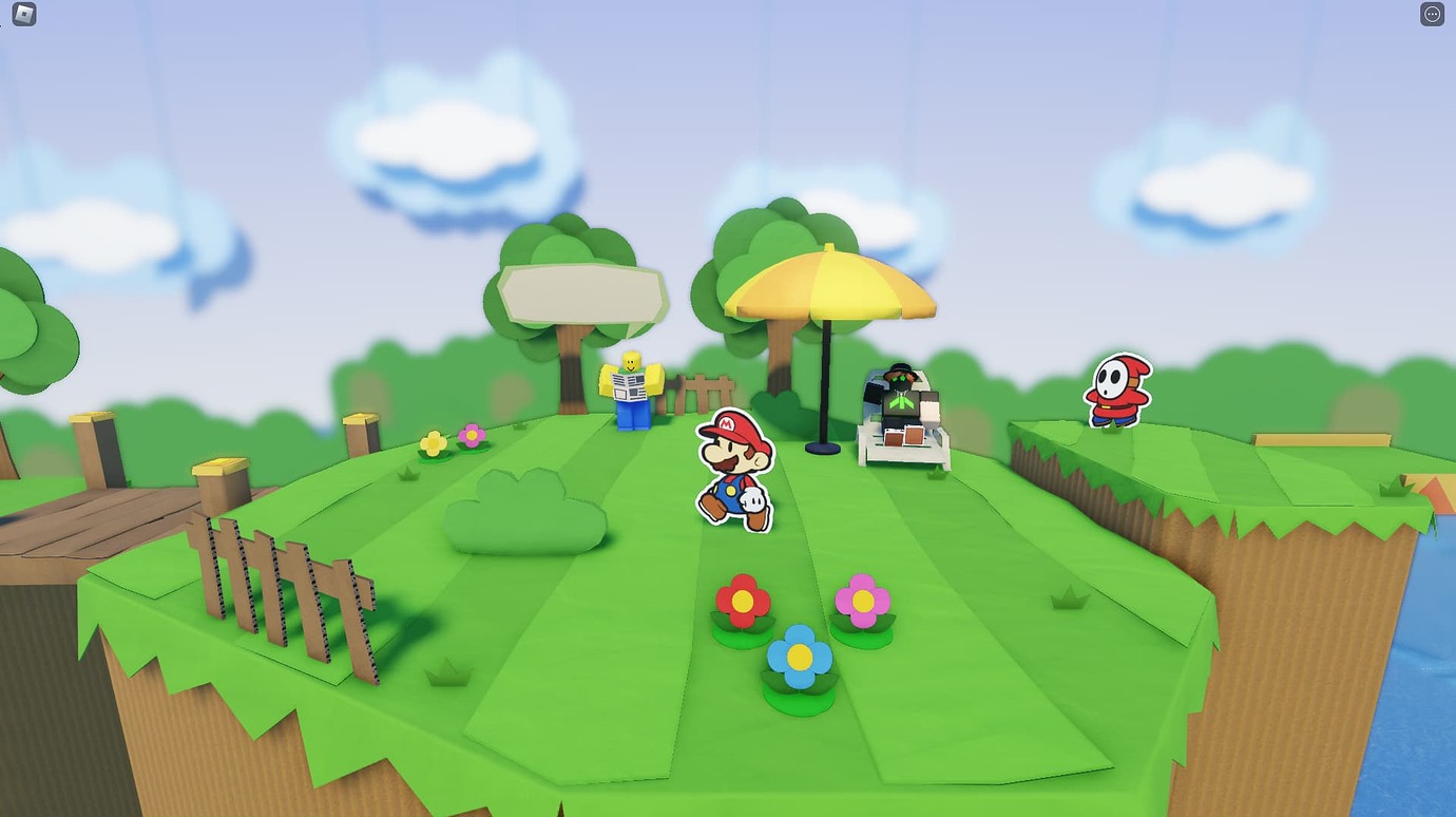 Working on a Paper Mario type game in Roblox - Creations Feedback ...