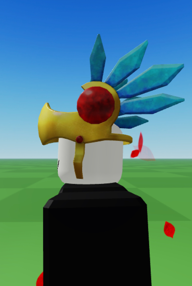 Timeless Valkyrie Crown is incorrectly positioned and oriented ...