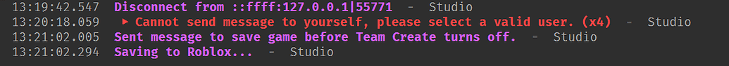 "Script Editor's read-only due to an unstable connection..." too frequent, random intervals ...