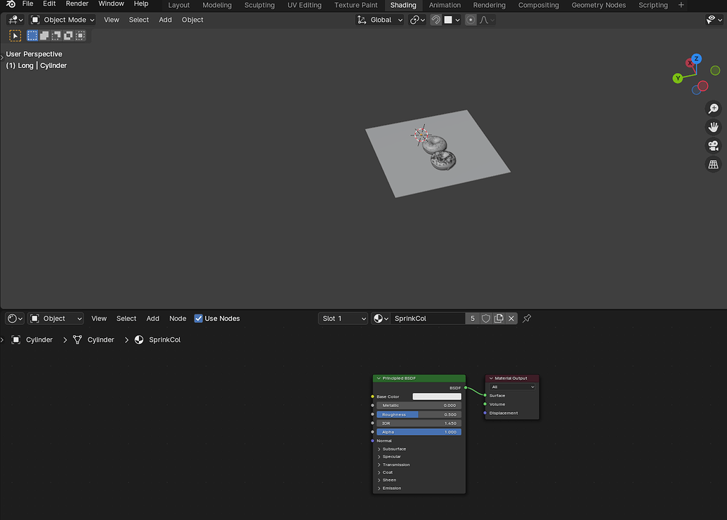 Unable to zoom fully in shading tab. Blender 4.0 - Building Support - Developer Forum | Roblox