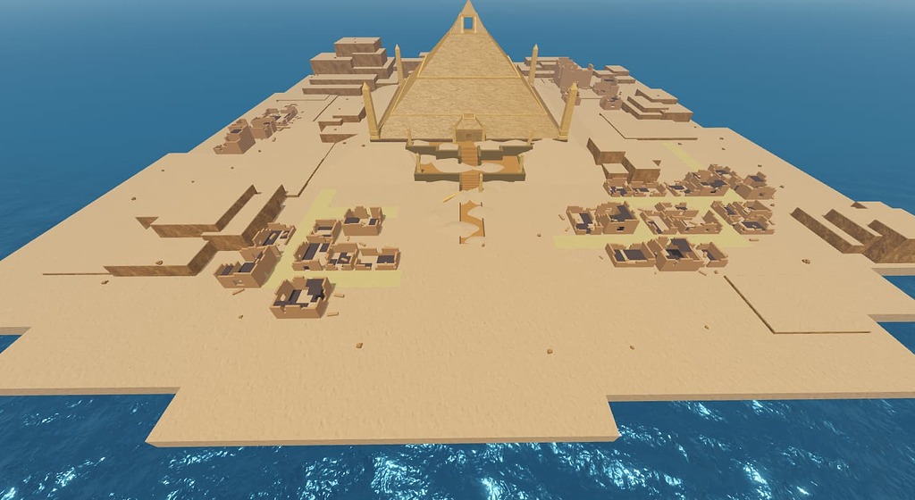 Give me ideas to put more stuff in here (ruined pyramid village) - Building Support - Developer ...