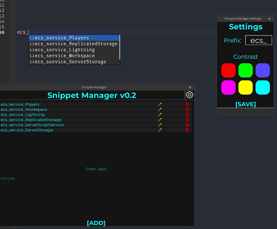 [FREE] Snippets Manager V0.3 plugin - Community Resources - Developer Forum | Roblox