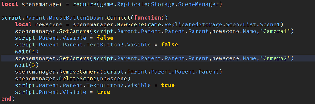 SceneManager - Make scenes for your game! - Community Resources - Developer Forum | Roblox