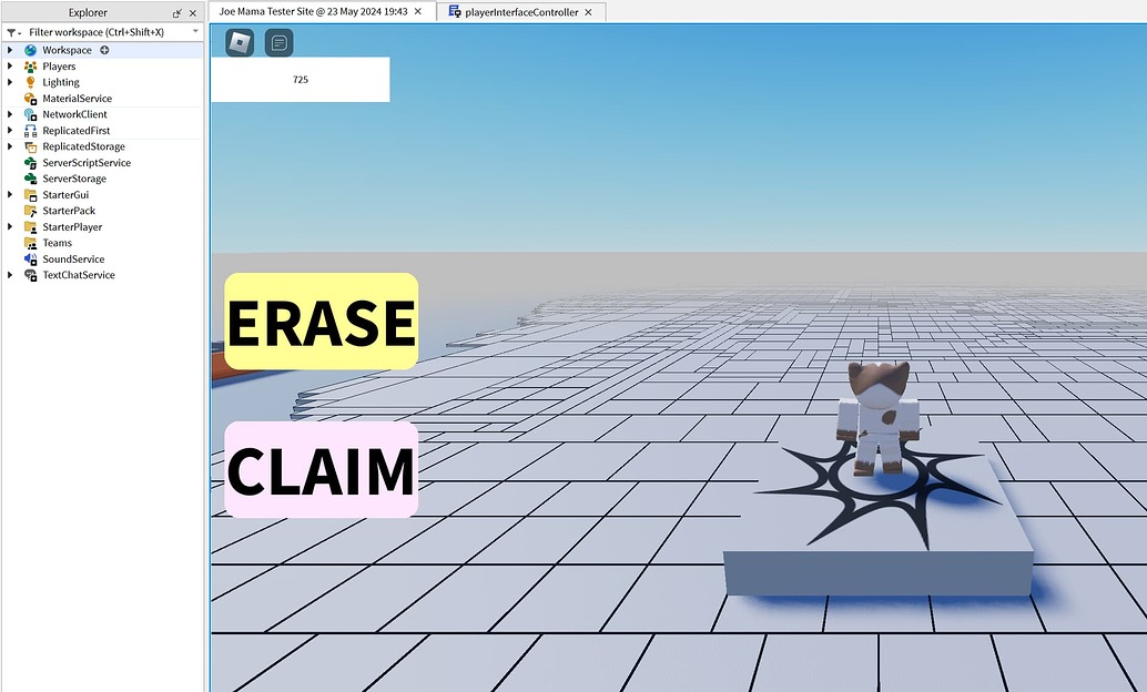 Gui Invisible In The Editor Scripting Support Developer Forum Roblox