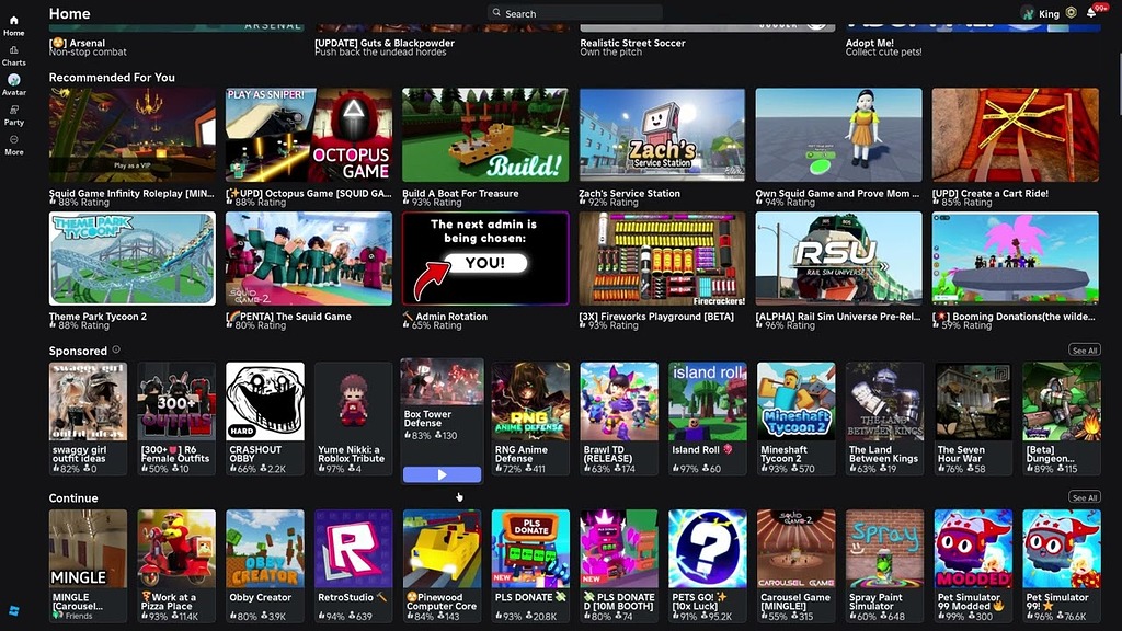 Roblox Desktop App Game Play Button Bug - [Minor] - Roblox Application ...
