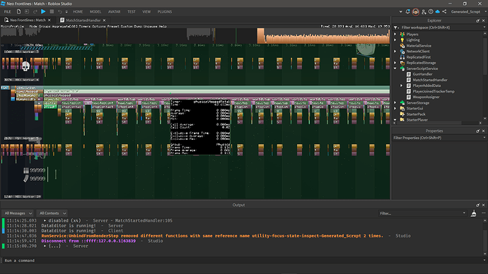 Extreme Micro Profiler Spikes On Physics Stepped - Scripting Support - Developer Forum | Roblox