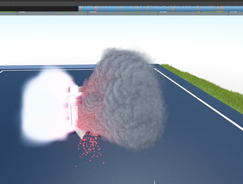 Insane gpu utulization issue when camera is inside or player is near particle effects - Engine ...