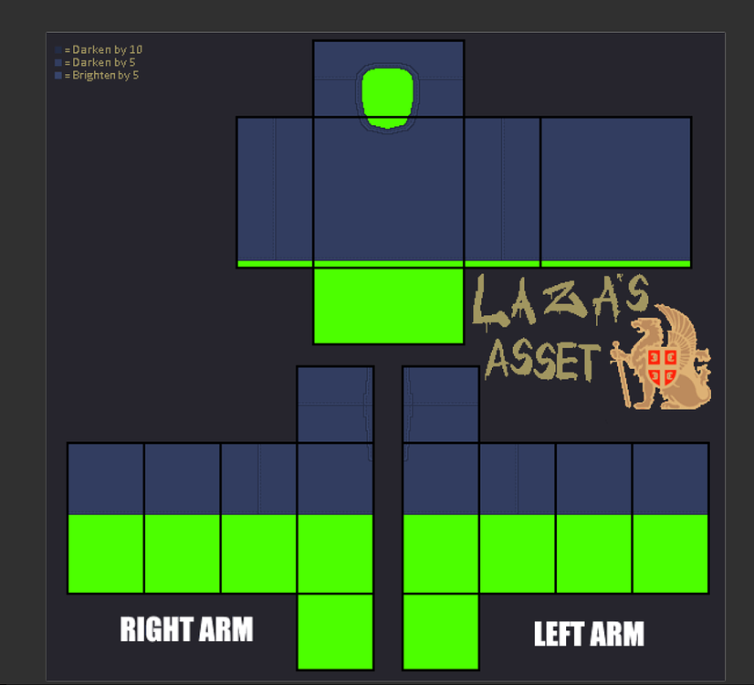 Roblox Clothing Overall Guide | Paint.net [OUTDATED - JAN 2024 ...
