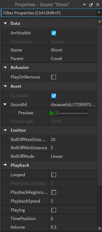 rollOffMaxDistance doesn’t work - Scripting Support - Developer Forum ...