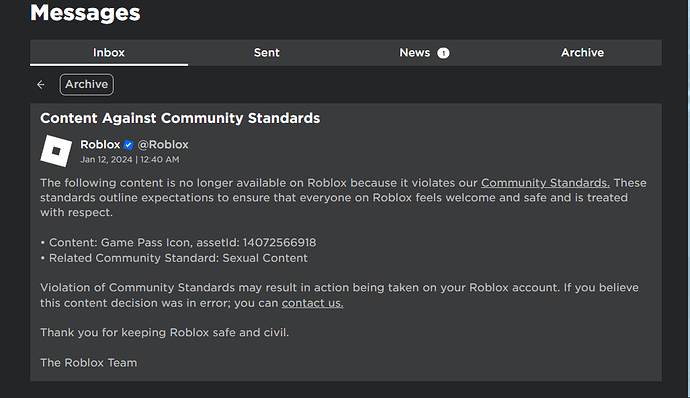 Roblox removing my Icons - Game Design Support - Developer Forum | Roblox