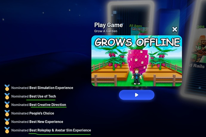 Roblox Innovation Awards 2025: Voting is Open Now! - Community & Events ...