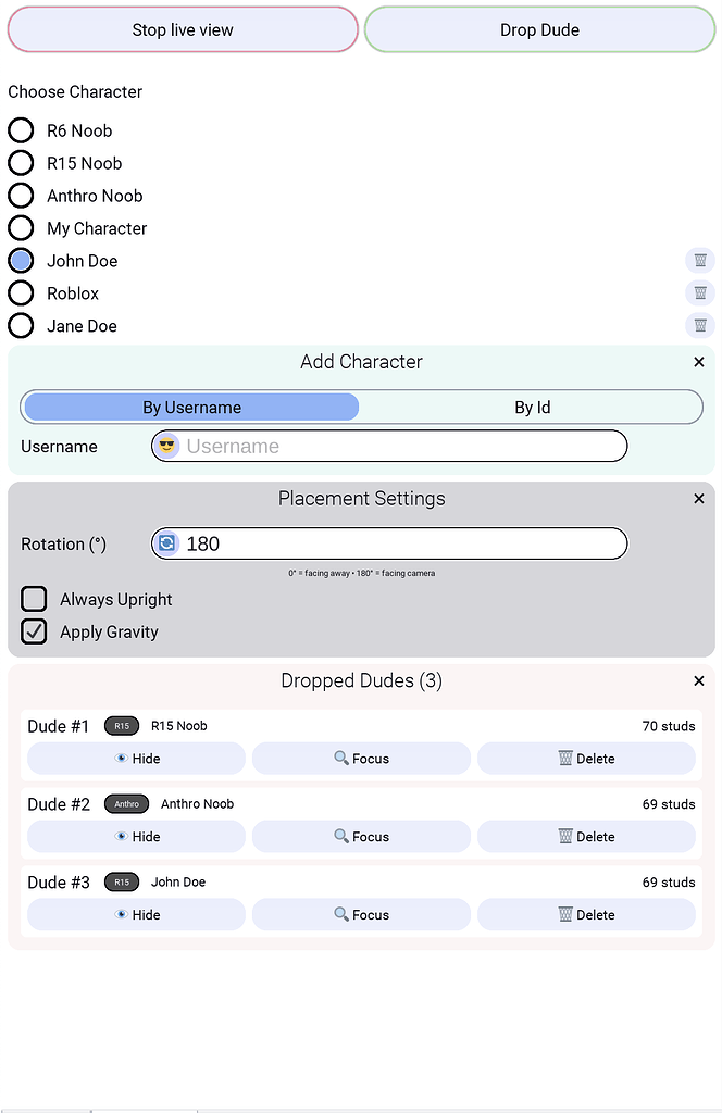 Drop-a-dude Roblox Studio plugin - Community Resources - Developer ...