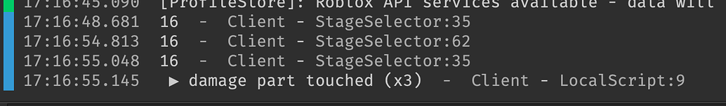Stage Selector Acting Weird - Scripting Support - Developer Forum | Roblox