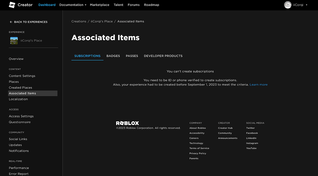 Create and Manage Subscriptions within your Experience - Announcements ...