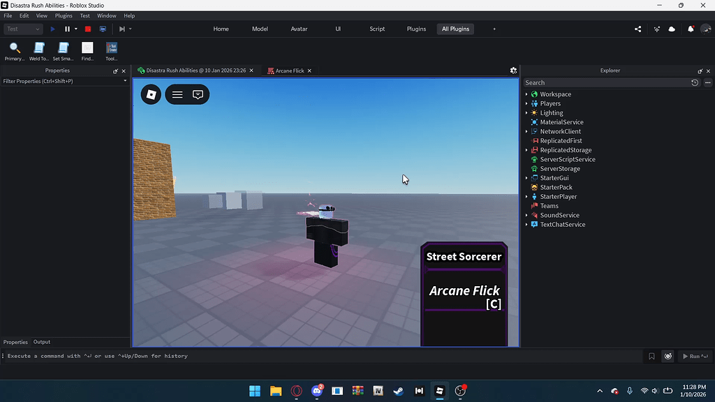 ParticleEmitter on cloned attachment only shows after shard falls ...