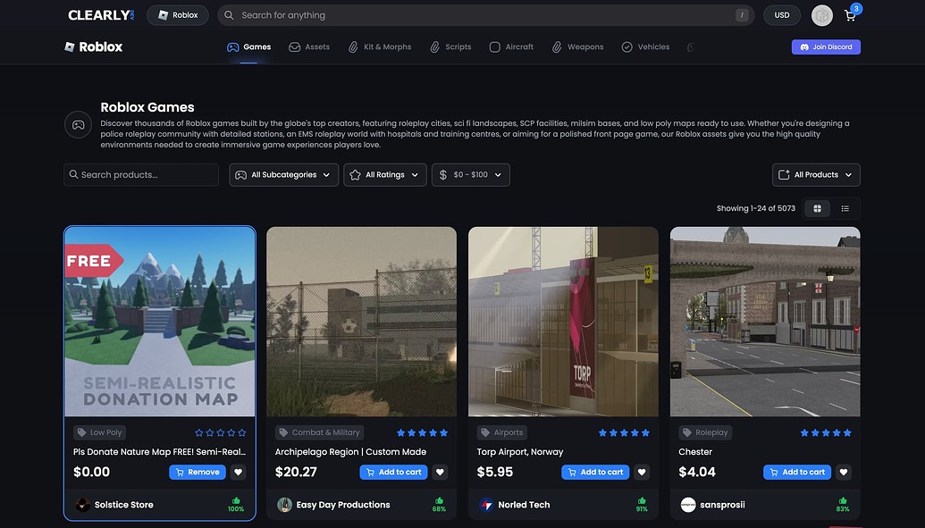 ClearlyDev – Buy & Sell High-Quality Roblox Creations - Community ...