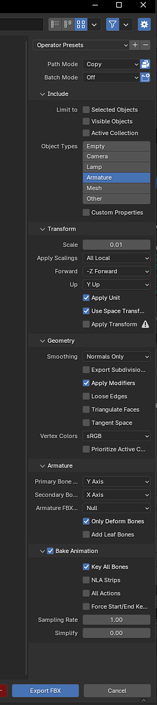 Animated R15 Rigged Template Exported From Blender Into Studio Not ...
